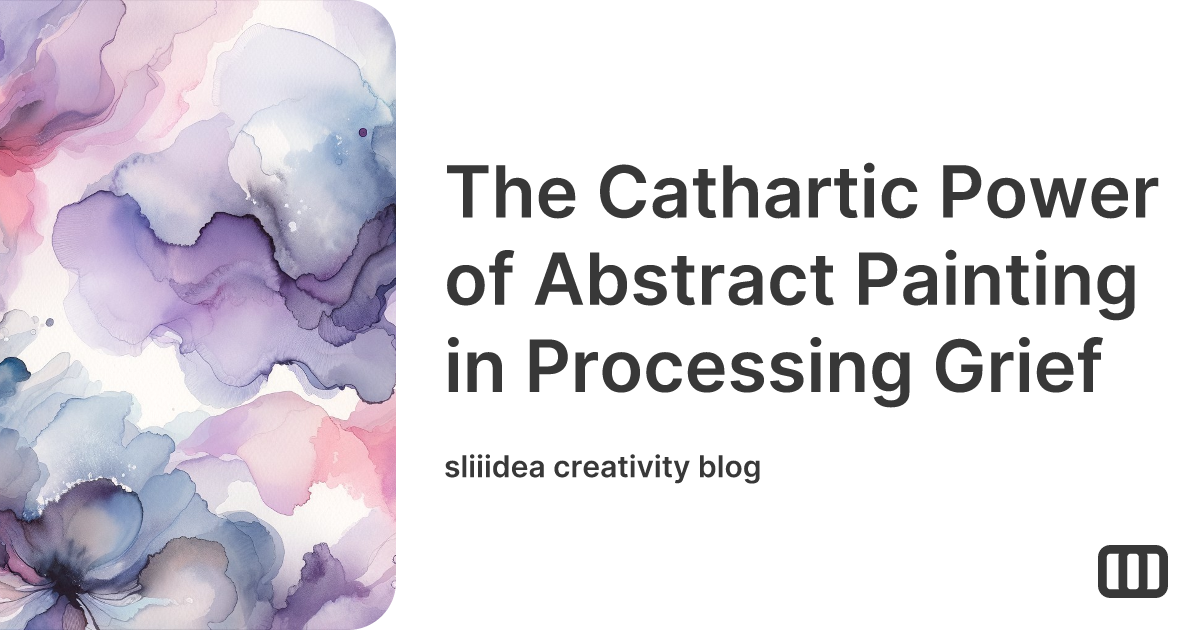 Abstract Painting for Grief: Therapeutic Art Techniques | Creativity ...